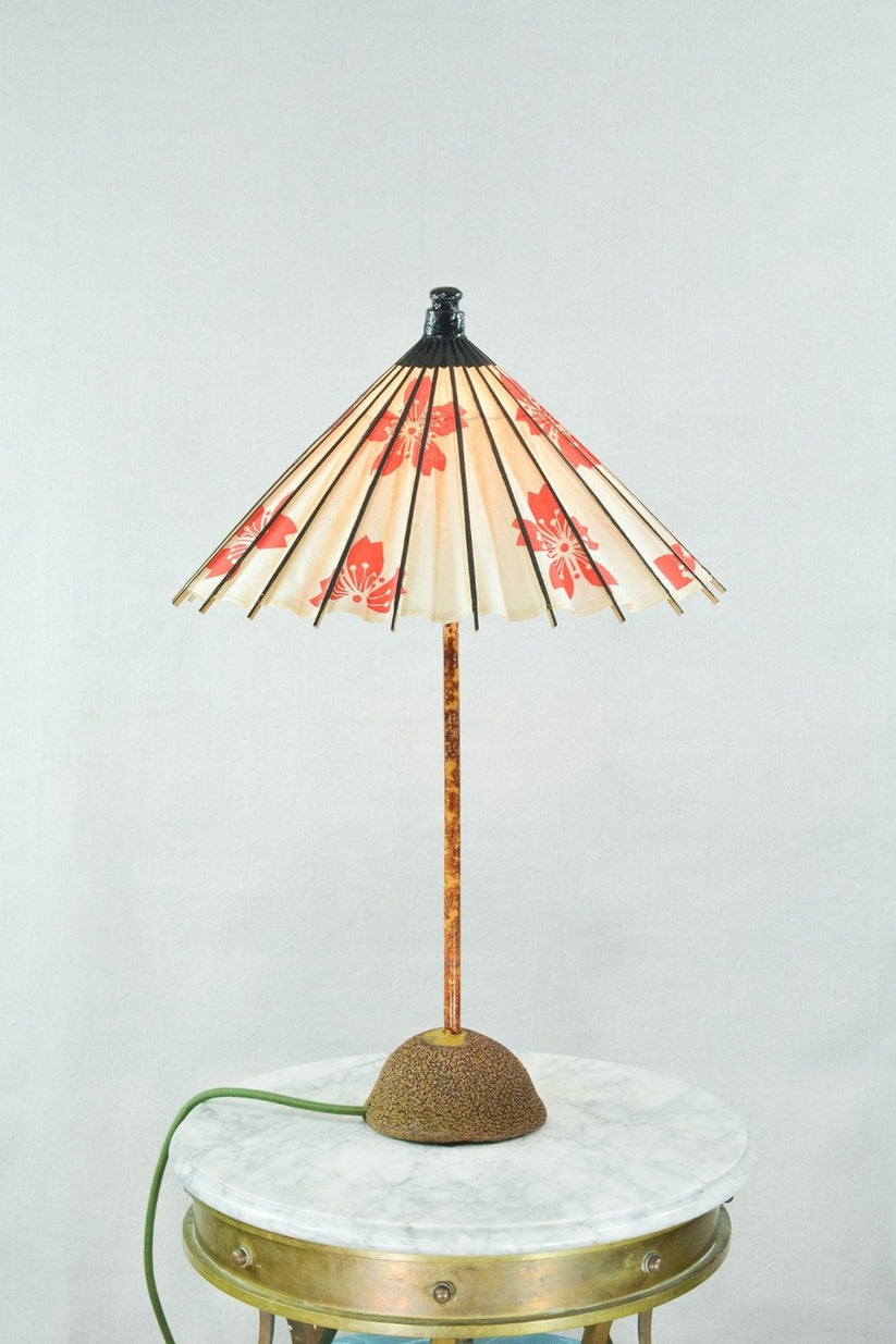 Aloha Modern Bamboo Parasol Lamp | Tennant New York