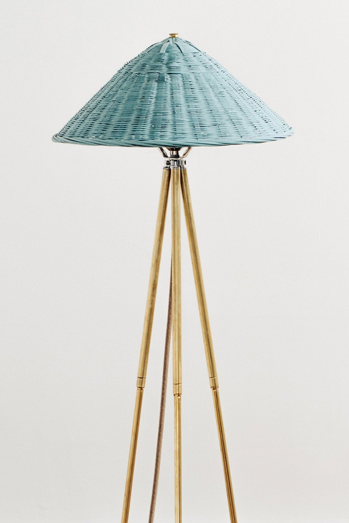 'Horst' Tripod Lamp with Cocteau Shade | Tennant New York